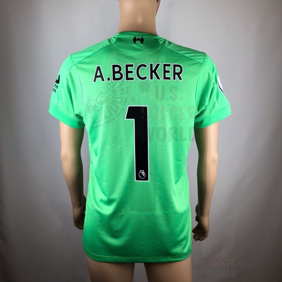 New Balance | Shirts | Liverpool Fc Alisson Becker Mens Soccer Jersey ...